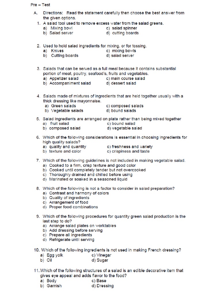 TLE Activities | PDF