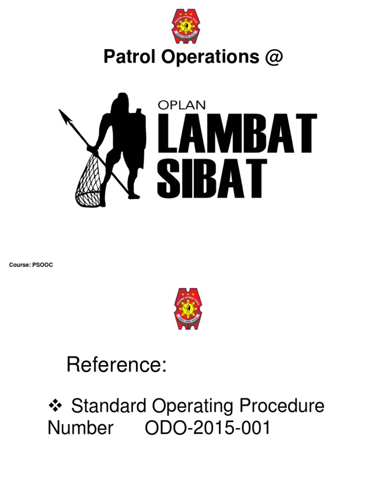 Patrol Operations For Ooc Pdf Police Car Police
