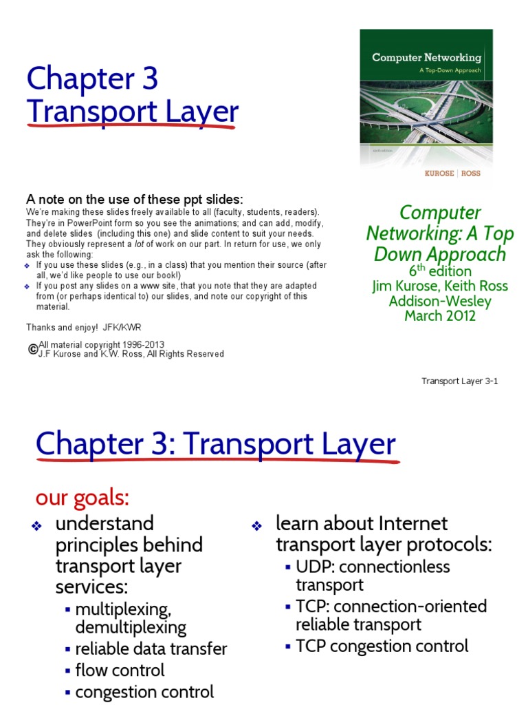Chapter - 3 v601 | PDF | Port (Computer Networking) | Transmission Control Protocol