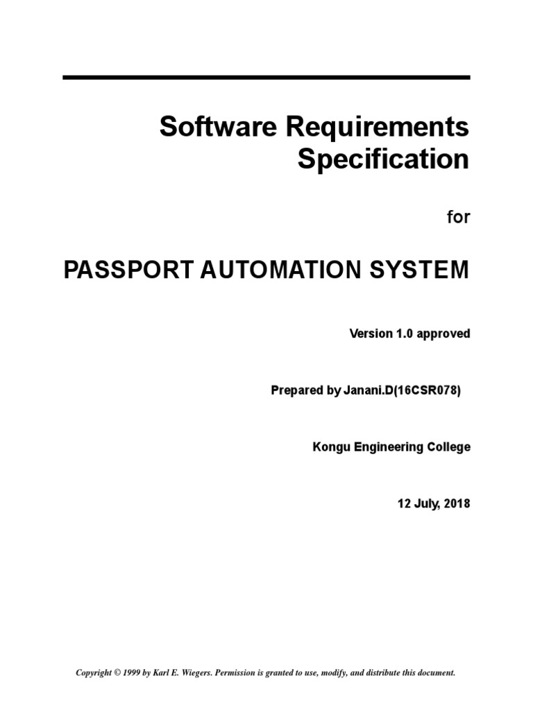 Passport Automation System | PDF | Web Server | Internet & Web