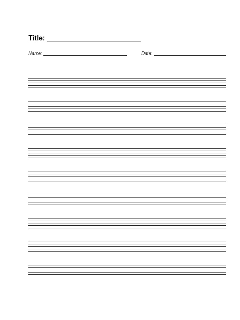 Music Sheet | PDF