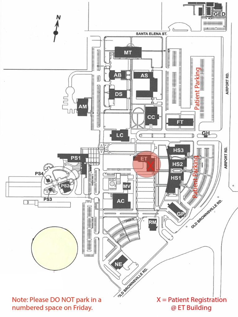 Patient DMC West Campus Map | PDF