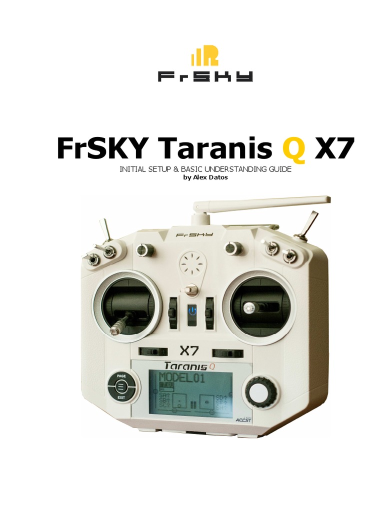 Frsky Taranis Q x7 Start Guide3 PDF | PDF | Personal Computers | Booting
