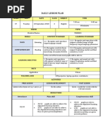 RPH Cefr | PDF | Lesson Plan | English Language