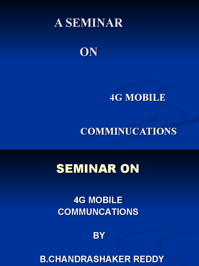 4g Mobile Communications | PDF | 4 G | Radio Resource Management