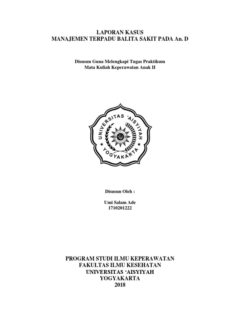 Laporan Kasus MTBS | PDF