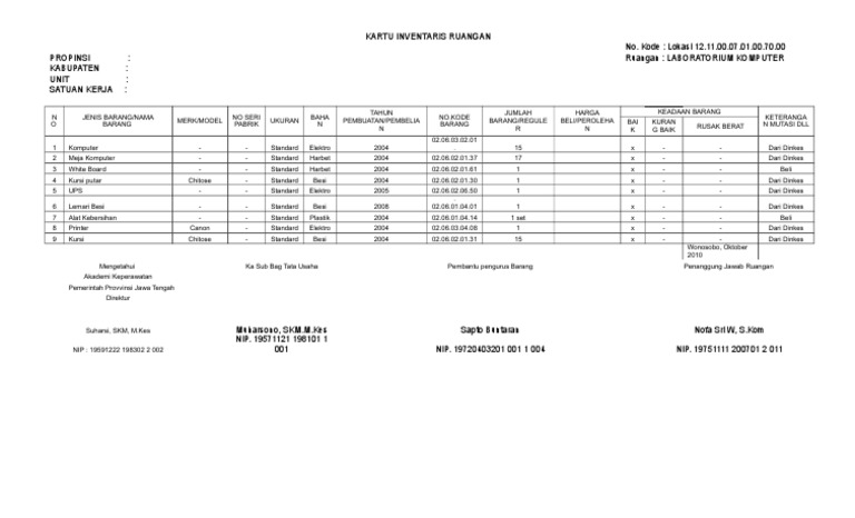 KIR Lab Komputer | PDF