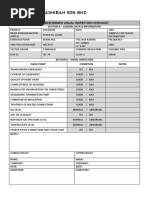 Megger Test Form | PDF | Electrical Engineering | Manufactured Goods