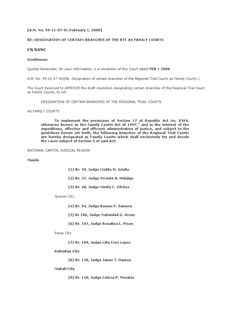 Family Court | PDF | Legal Organizations | Judiciaries
