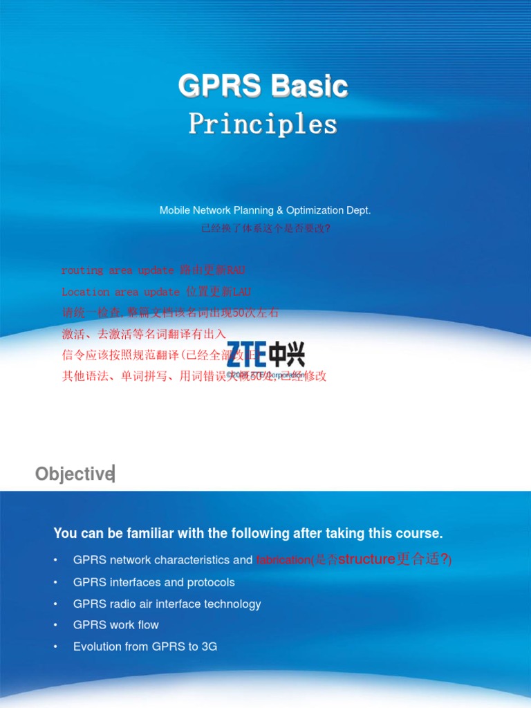 GPRS Basic Principle | General Packet Radio Service | Radio Resource ...