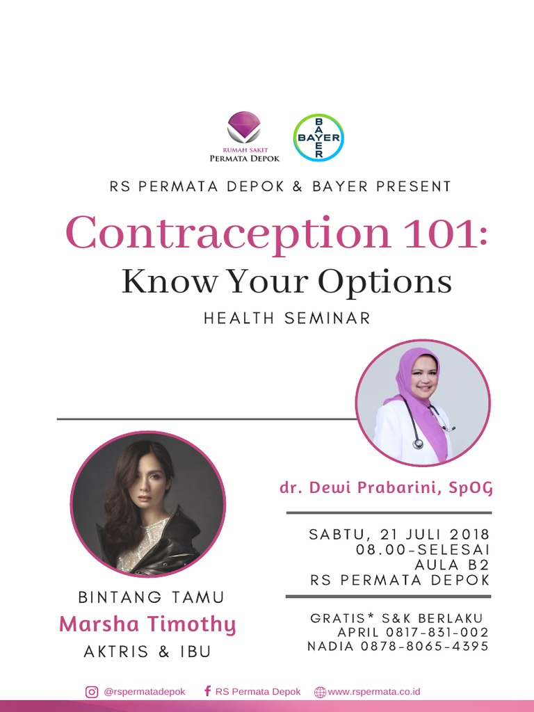 Contraception 101 Flyer | PDF