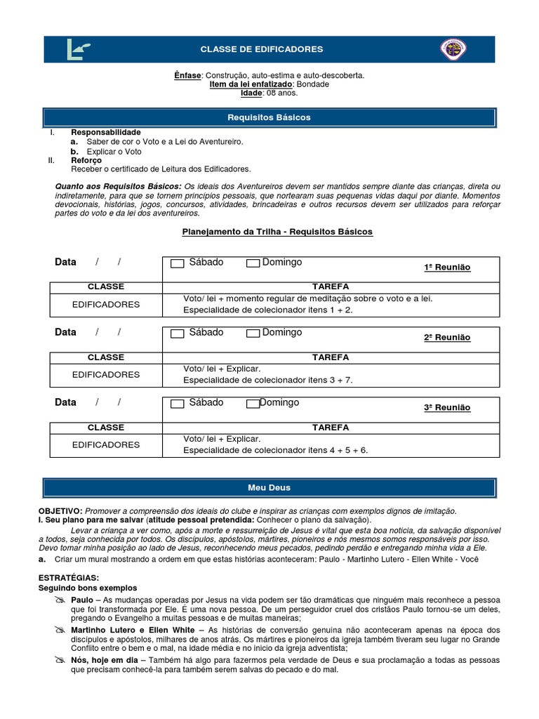 As Trilhas. Edificadores | PDF | Família | Amor