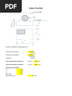 Thrust Block Design - Presentationhanson PDF | PDF | Pipe (Fluid ...
