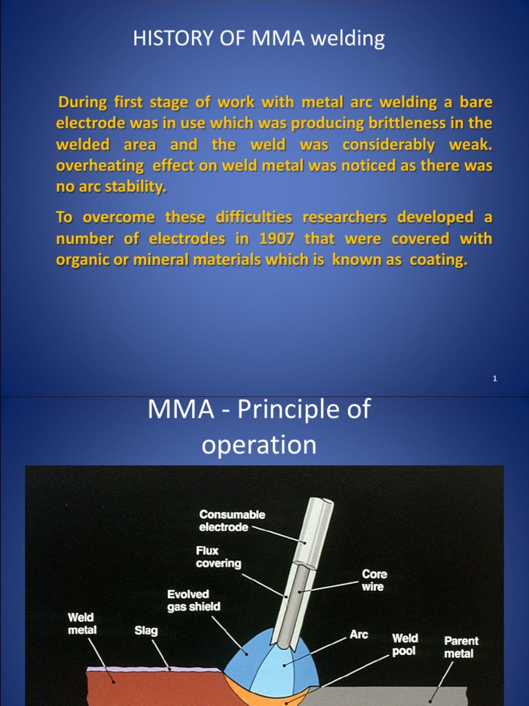 MMA welding last.ppt | Welding | Power Supply