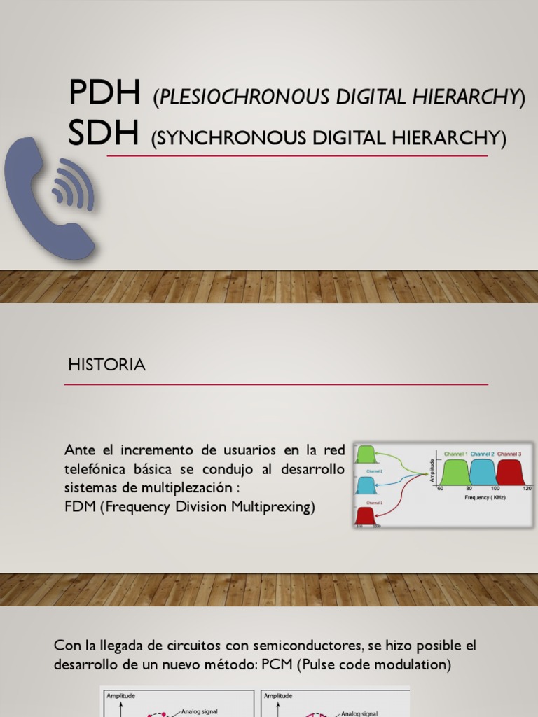 Evolución de PDH a SDH en Telecomunicaciones | PDF | Red de ...