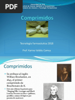 Excipiente | PDF | Tableta (Farmacia) | Medicamentos con receta