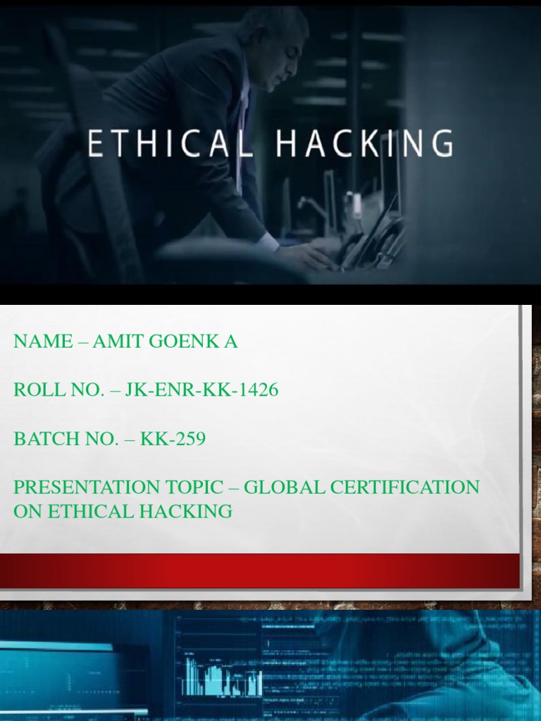 Ethical Hacking Certification | PDF | Security Hacker | White Hat ...