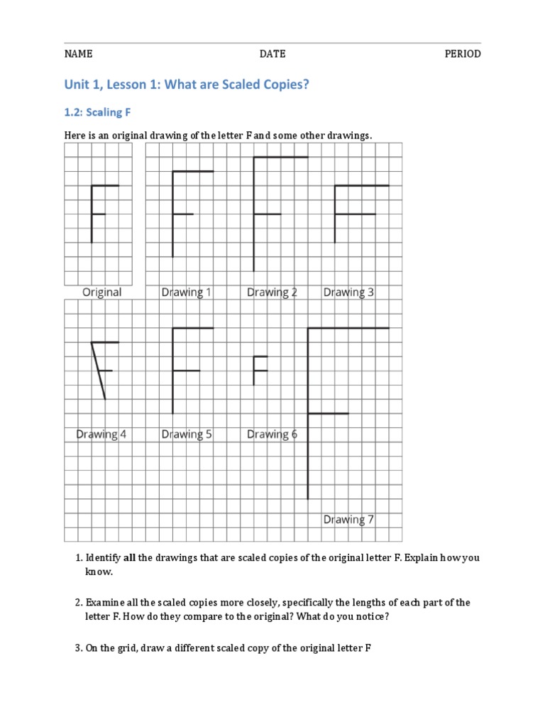 7-1-1-Student Task Statements | PDF