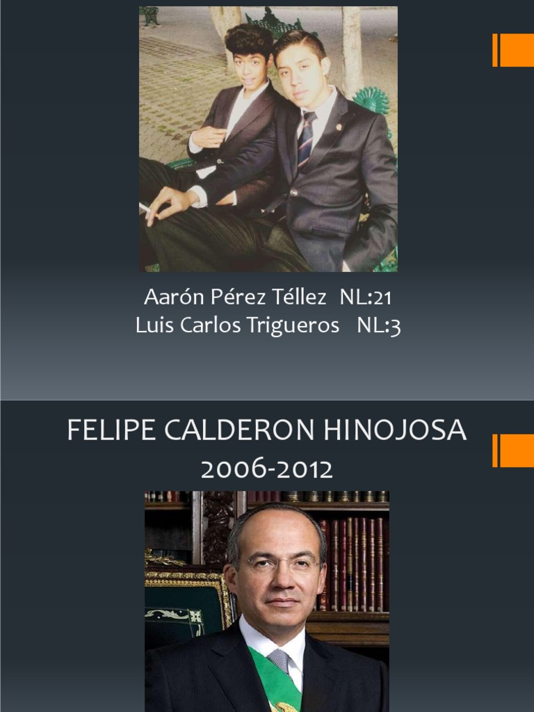 Calderon 160427045300 | PDF | México | Politica de mexico