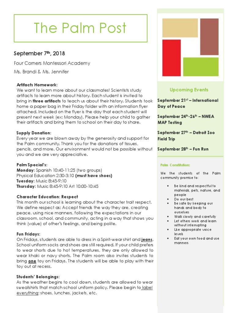 Palm Post 09-07-18 | PDF | Behavior Modification | Clothing