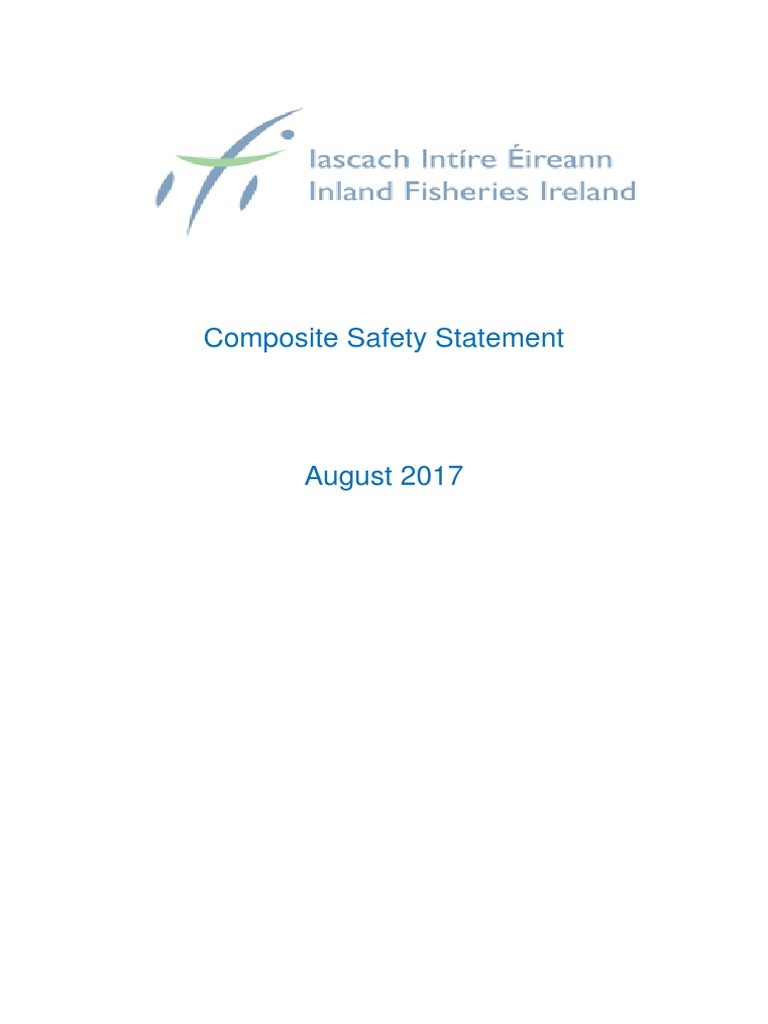 IFI Safety Statement August 2017 | PDF | Occupational Safety And Health ...