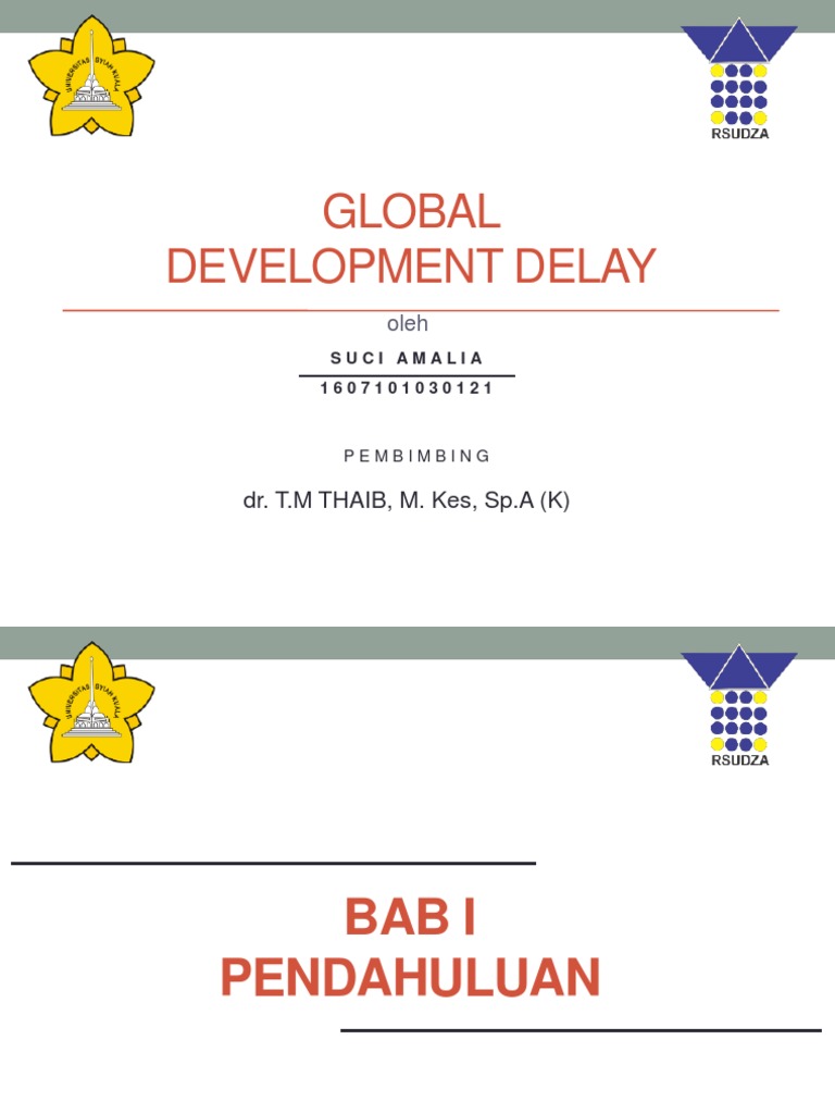Global Development Delay | PDF