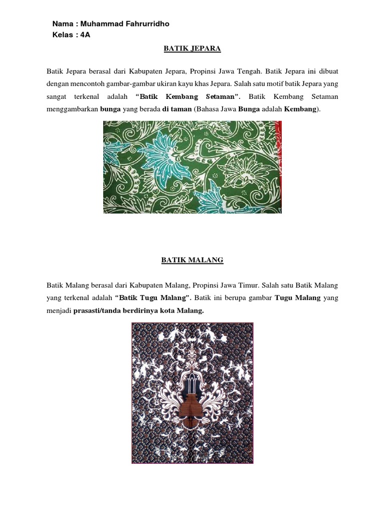 File Batik | PDF