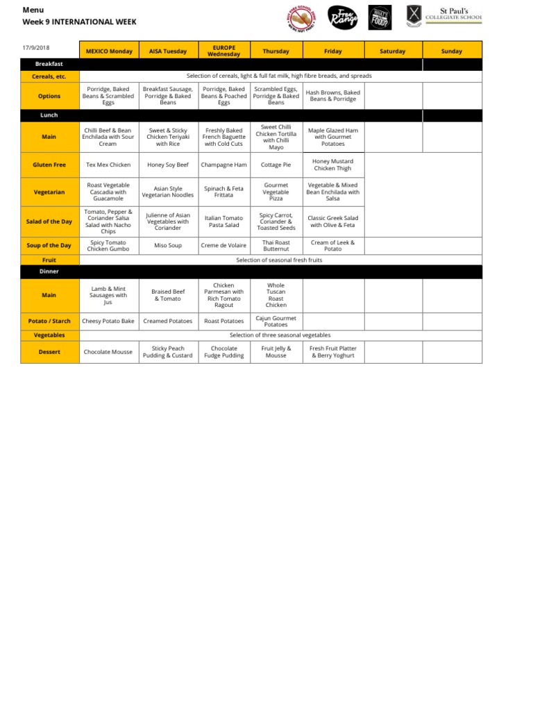 Menu PDF | Download Free PDF | Cuisine | Foods