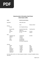 FT - Qaa - Orafti Hsi - Beneo | PDF | Carbohydrates | Nutrition Facts Label