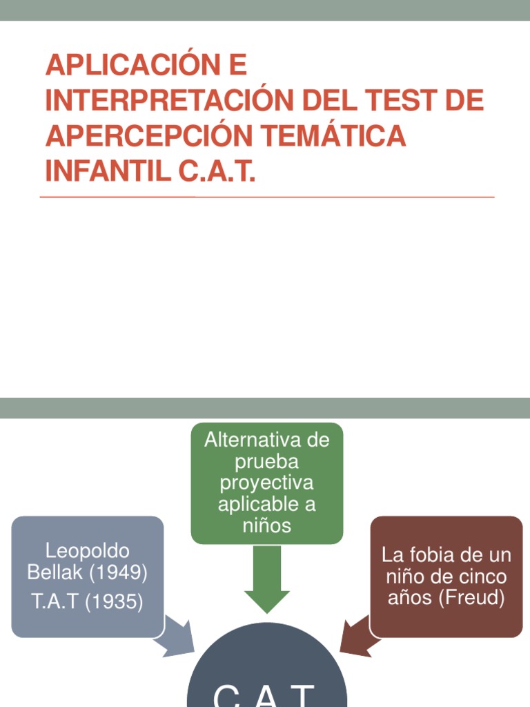 Aplicación e Interpretación Del Test de Apercepción Temática | PDF ...
