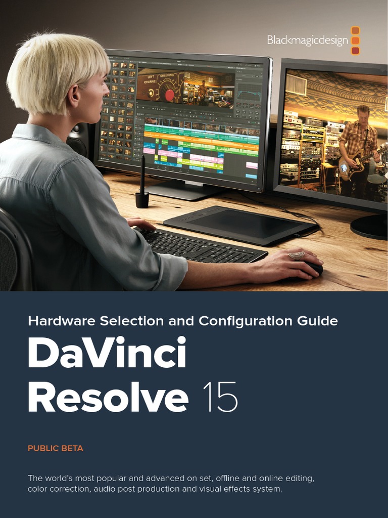 DaVinci Resolve 15 Configuration Guide | PDF | Graphics Processing Unit ...