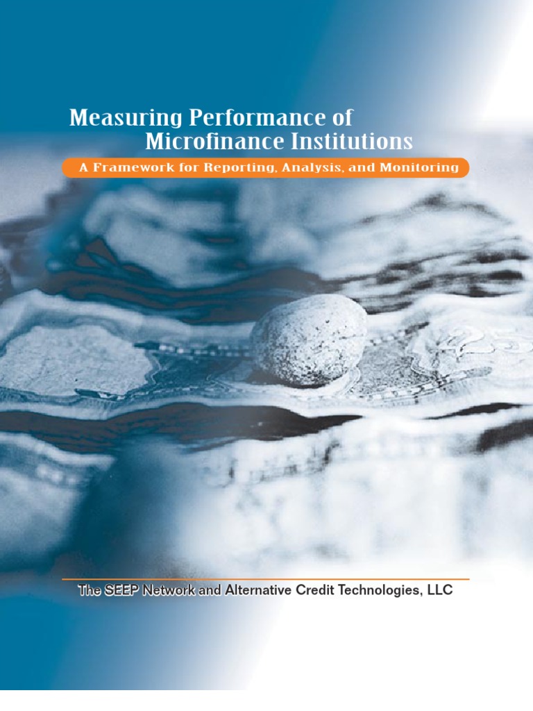 Measuring Performance of MFIs Framework | PDF | Microfinance | Revenue