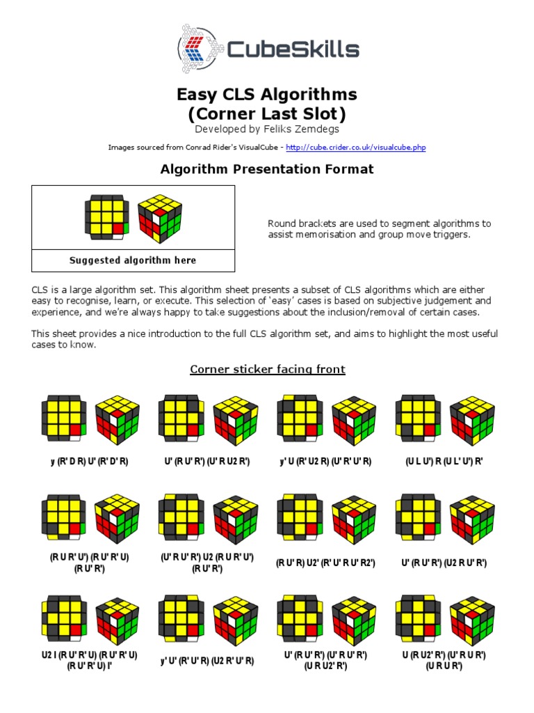 Easy Cls Algorithms Pdf Areas Of Computer Science Teaching