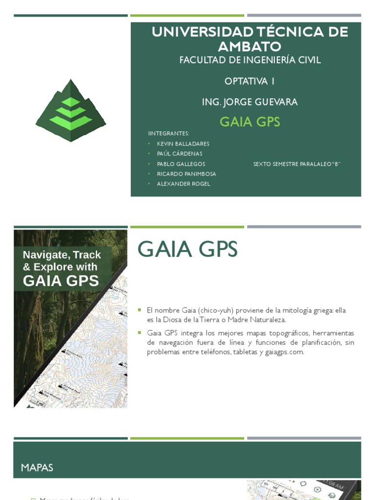 Gaia GPS: Navegación y Mapas Topográficos | PDF | Mapa | Sistema de ...