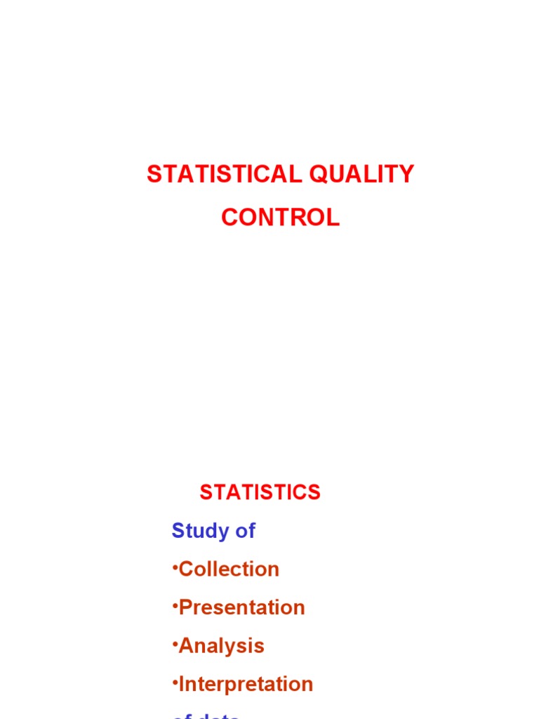 18 Quality Control | PDF | Normal Distribution | Standard Deviation