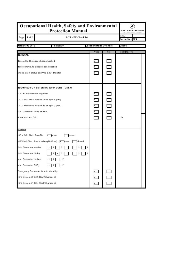 FMEA Trial Checklist DP - ECR | PDF | Energy Technology | Nature