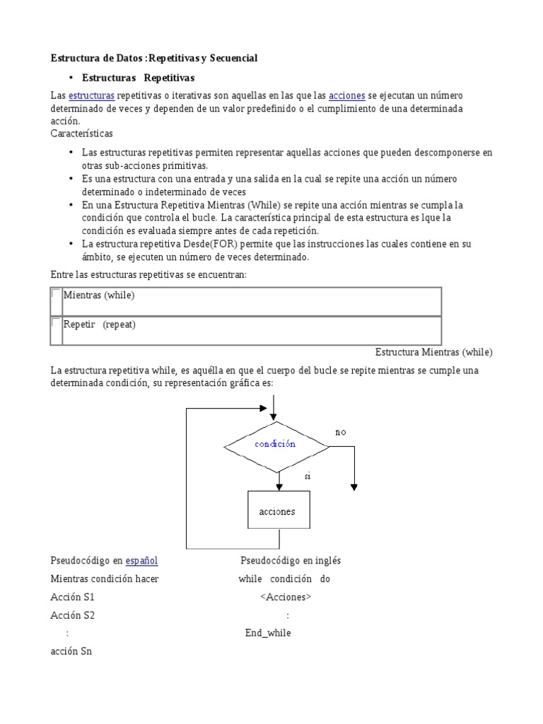 Ejemplo de While Con Diagrama de Flujo PDF | PDF | Conceptos matemáticos | Desarrollo de software