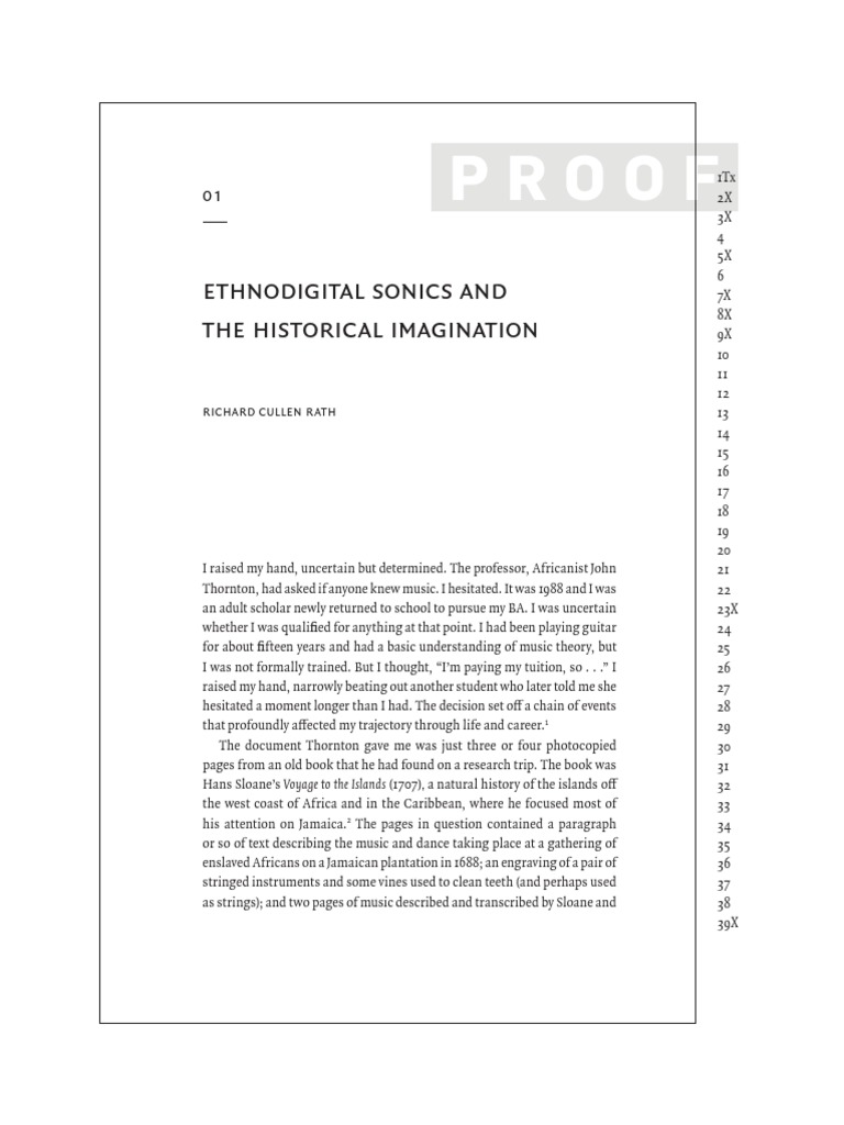 Richard Cullen Rath, "Ethnodigital Sonics and The Historical ...