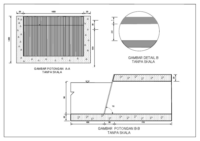 BAR SCREEN Gambar Potongan PDF | PDF