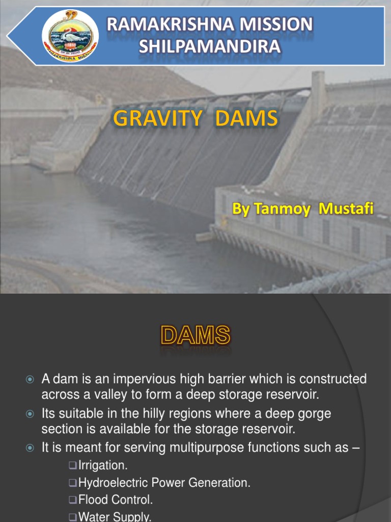 Gravity Dam Design and Analysis | PDF | Dam | Reservoir