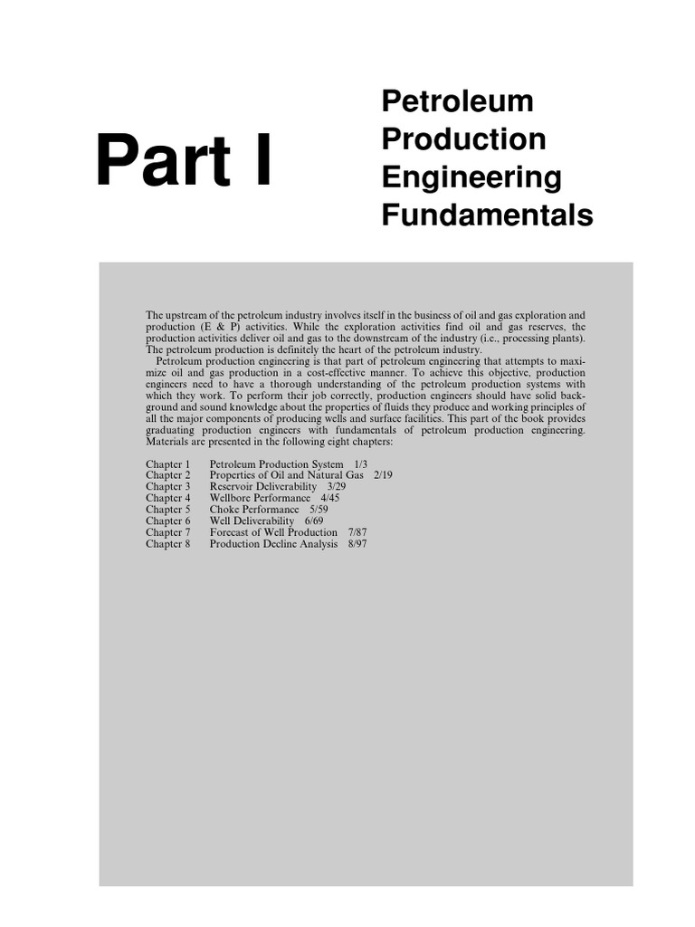 Petroleum Production Engineering Fundamentals | PDF | Casing (Borehole) | Petroleum Reservoir