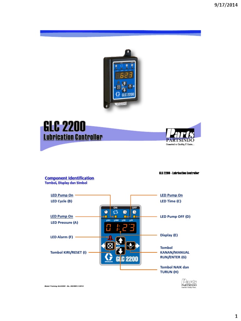 GLC 2200-Lubrication Controller (Handout) PDF | PDF