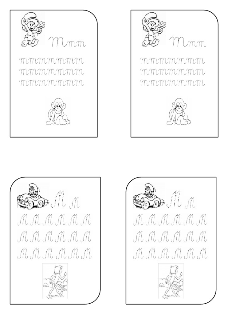 Litera M Si M Punctate | PDF