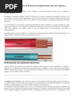 Código de Colores de Los Cables Eléctricos Normalizados | PDF ...