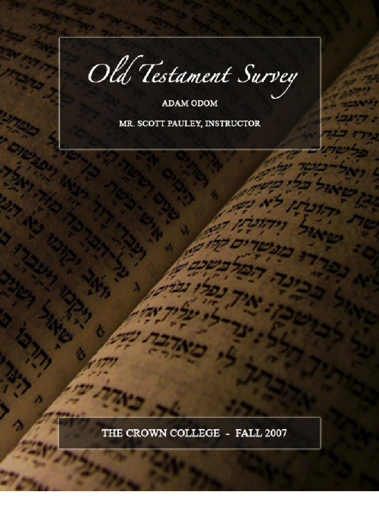 Old Testament Survey | PDF | Books Of Samuel | Ruth (Biblical Figure)