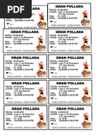 Ticket de Pollada | PDF