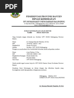 Surat Pemutakhiran Data Simasten | PDF