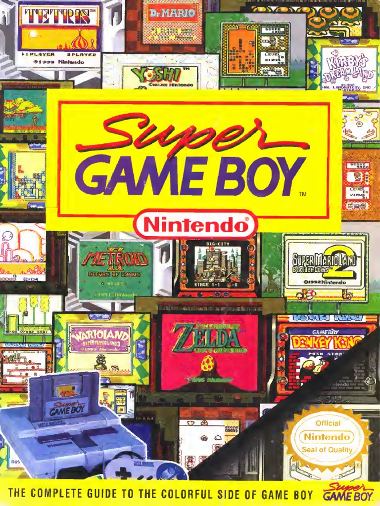 Nintendo Players Guide Super Game Boy | PDF | Video Game Consoles ...