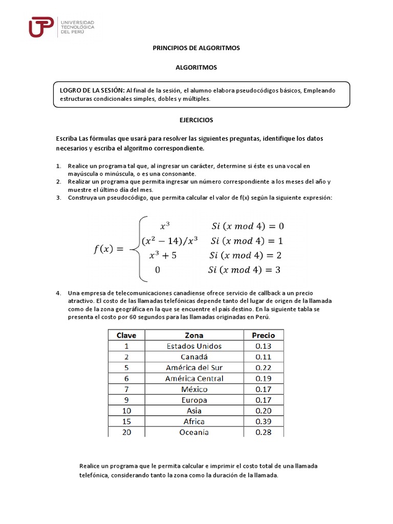 Ejer 07 | PDF | Algoritmos | Informática