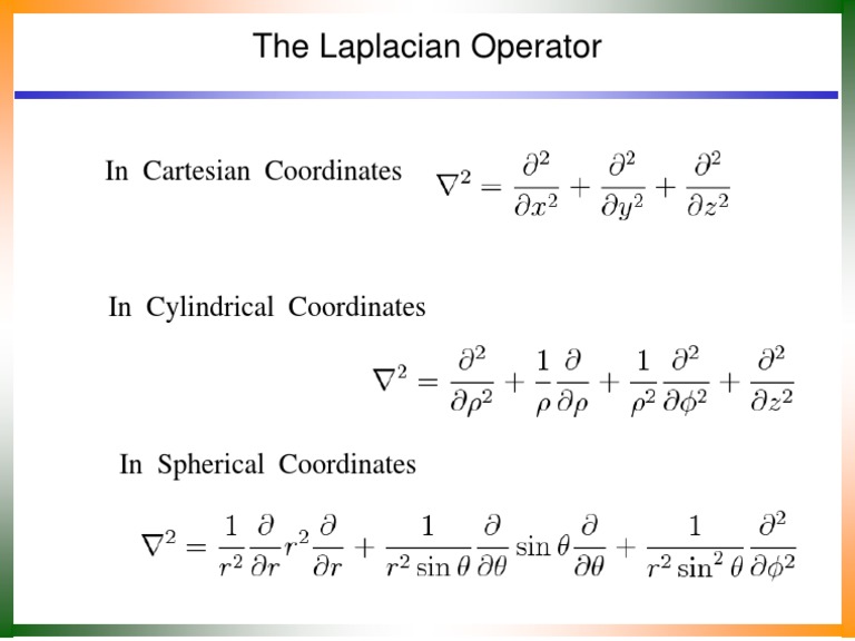Laplacian Operator | PDF